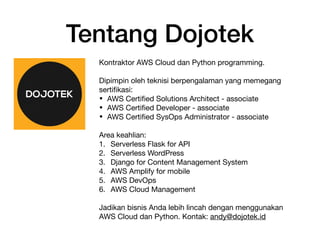 PythonDojo: pip dan virtualenv | PPT