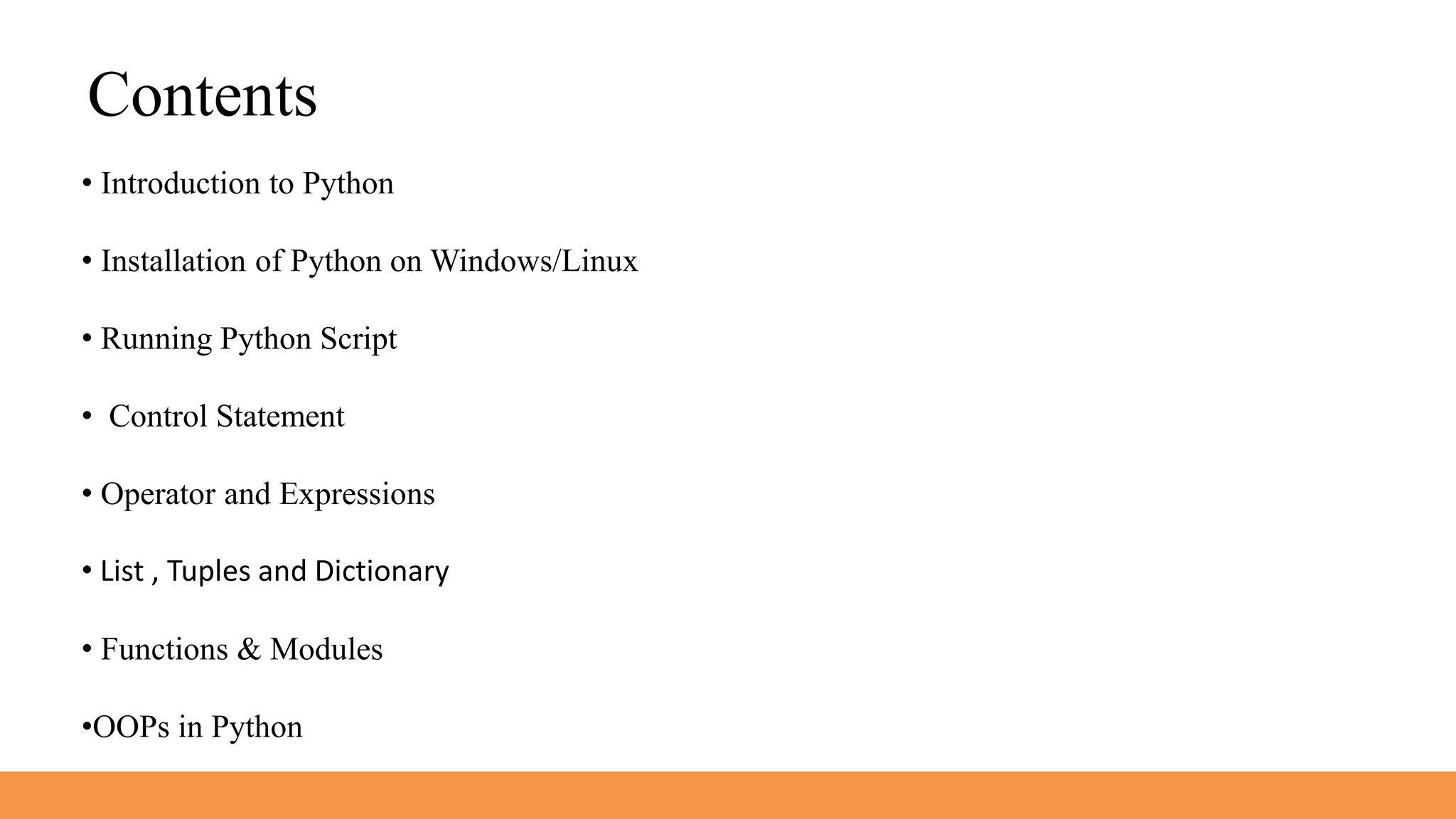 Python Environment Setup And Essentials Modifiedpptx 