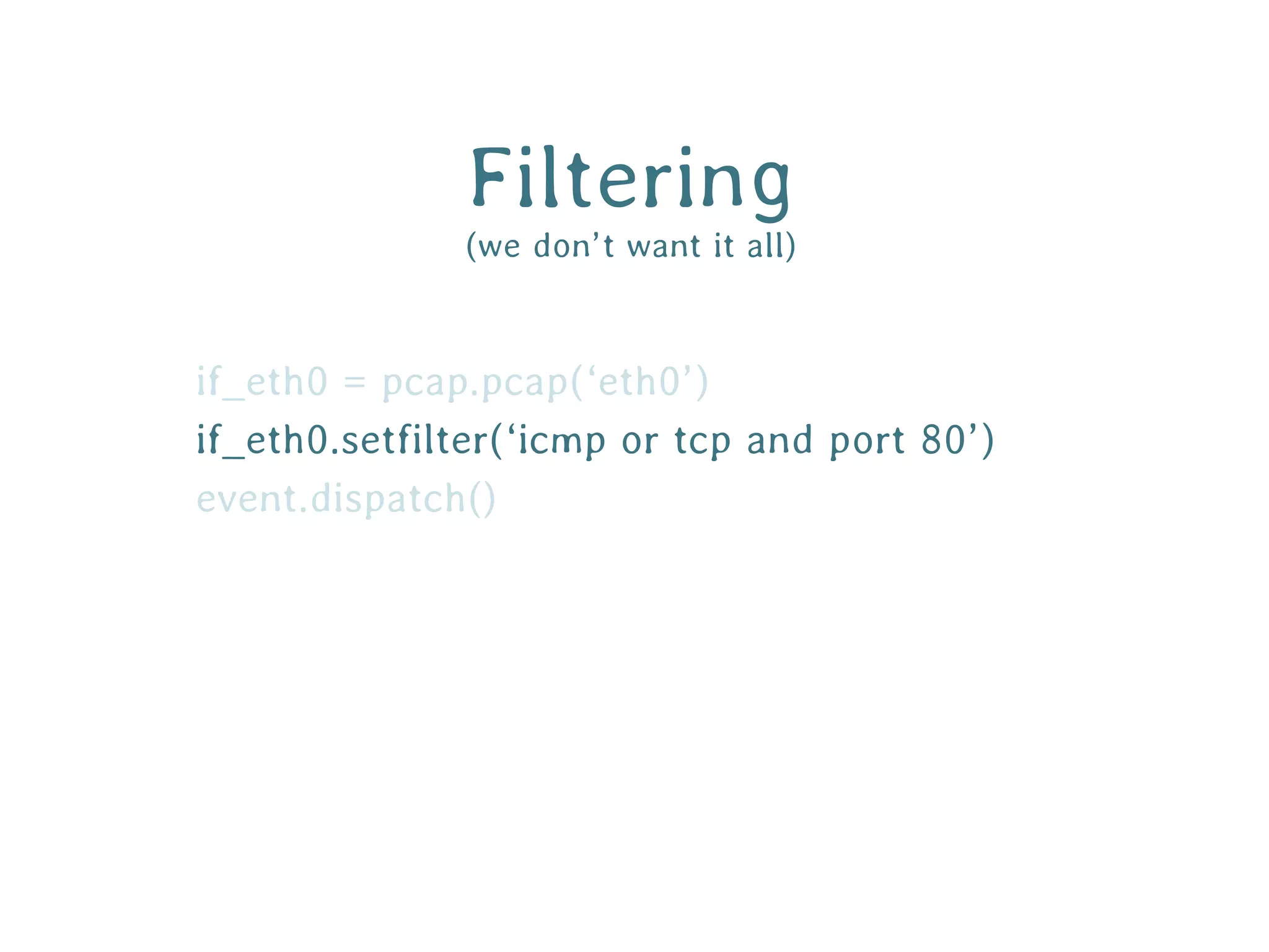 Python Event Based Network Sniffer Pdf Information And Network Security Computing