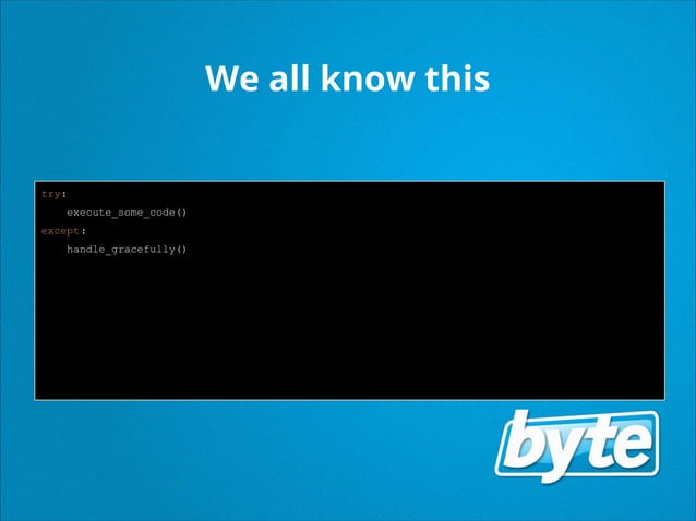Exception Handling In Python Rik Van Achterberg And Tim Muller Ppt 4363