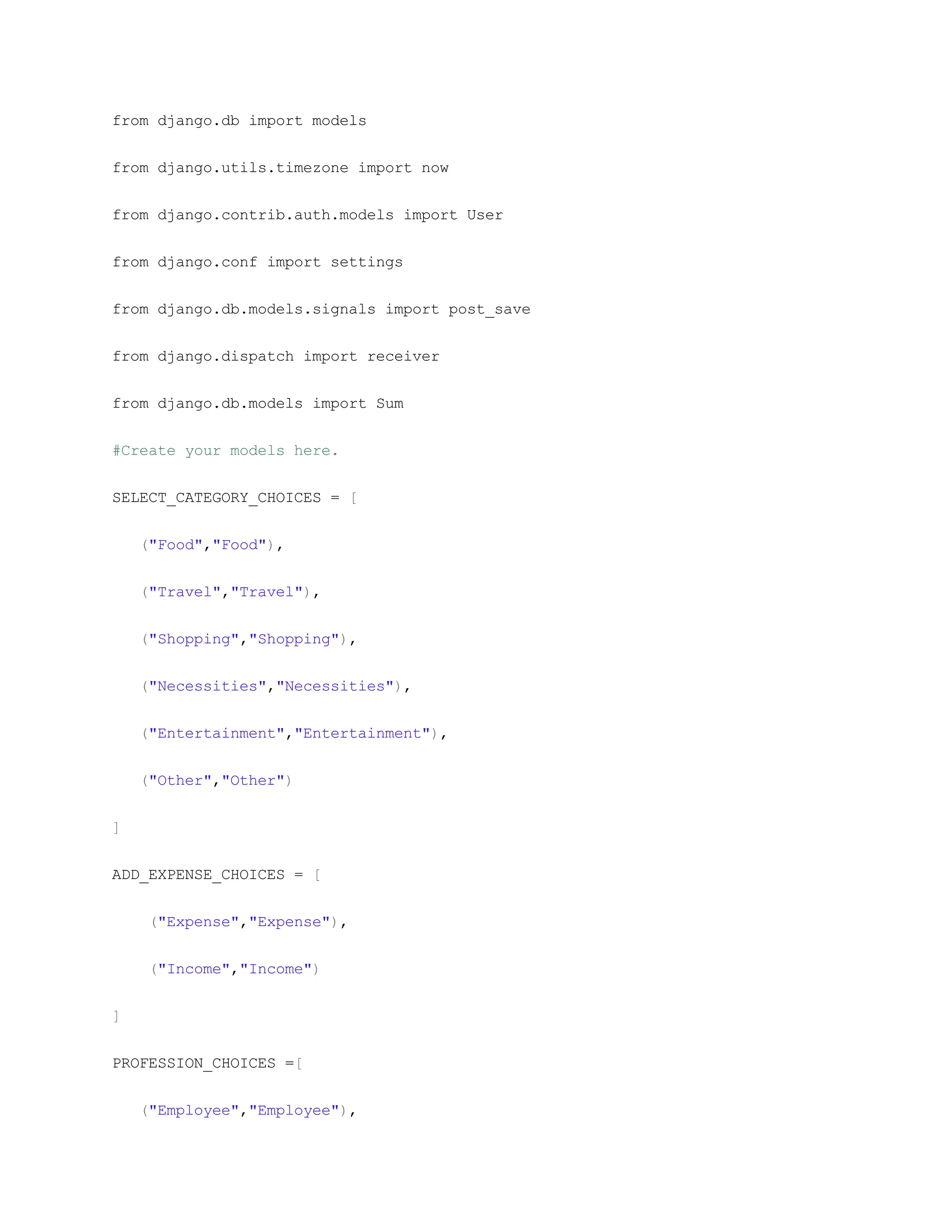 Python Expense Tracker Project With Source Code Pdf