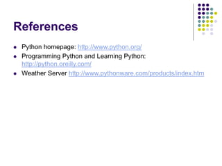 python programming language ppt by brandon | PPT