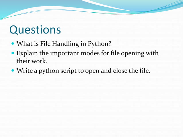 Python Files Directories Part15 Ppt