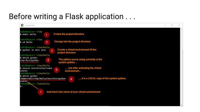 Python/Flask Presentation | PPTX