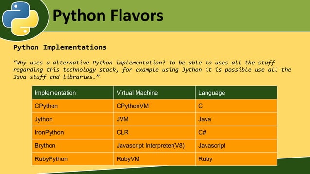 Python Flavors | PDF | Programming Languages | Computing