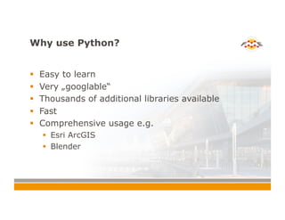 Beyond 49x Transformers: Don't be afraid of (the) Python! | PPT
