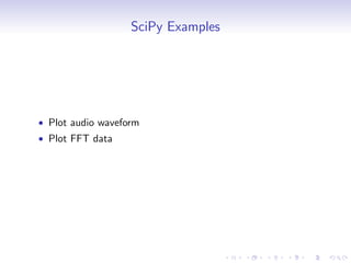 Python For Audio Signal Processing ( PDFDrive ).pdf | Digital Audio ...