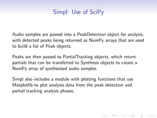 Python For Audio Signal Processing ( PDFDrive ).pdf | Digital Audio | Computer Software and ...
