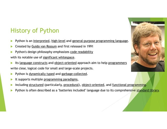 Python for beginners | PPT