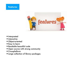 Python for beginners | PPTX