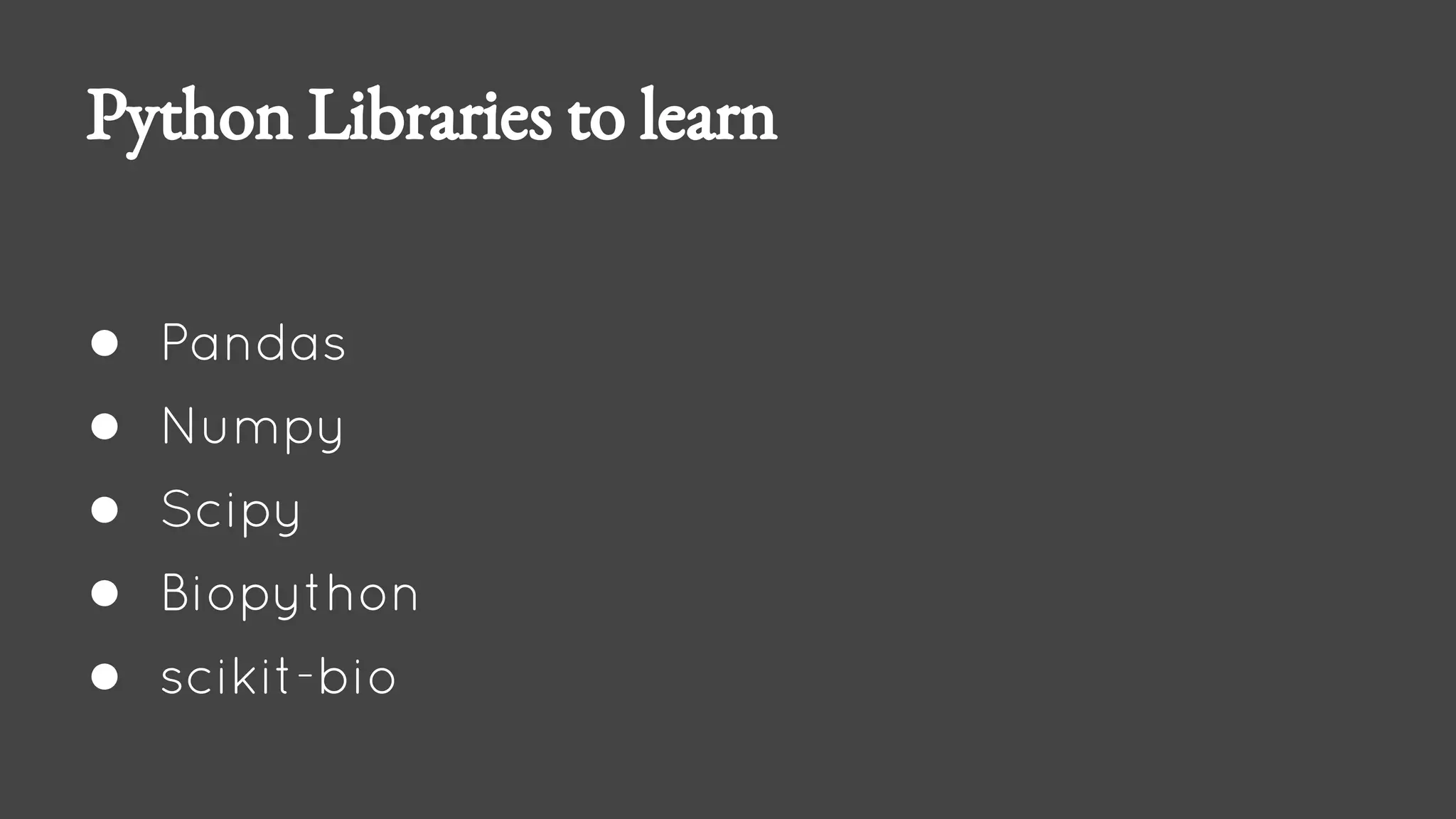 Bioinformatics for Computer Scientists | PDF