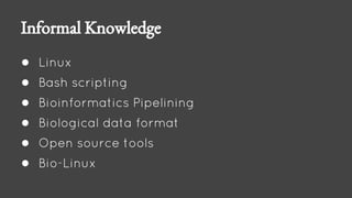 Bioinformatics for Computer Scientists | PPT