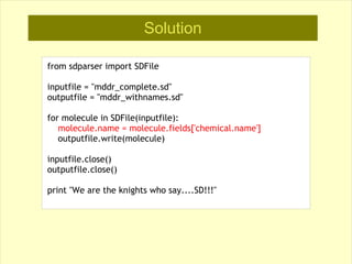 Python for Chemistry | PDF