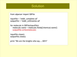 Python for Chemistry | PDF