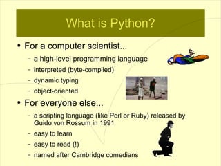 Python for Chemistry | PDF
