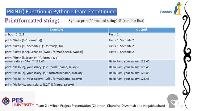 Python for data analysis (ITP and NPV) | PDF