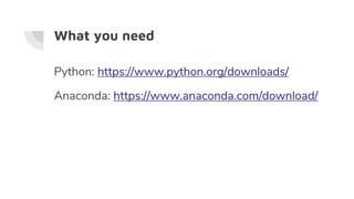 Python for data science | PPT