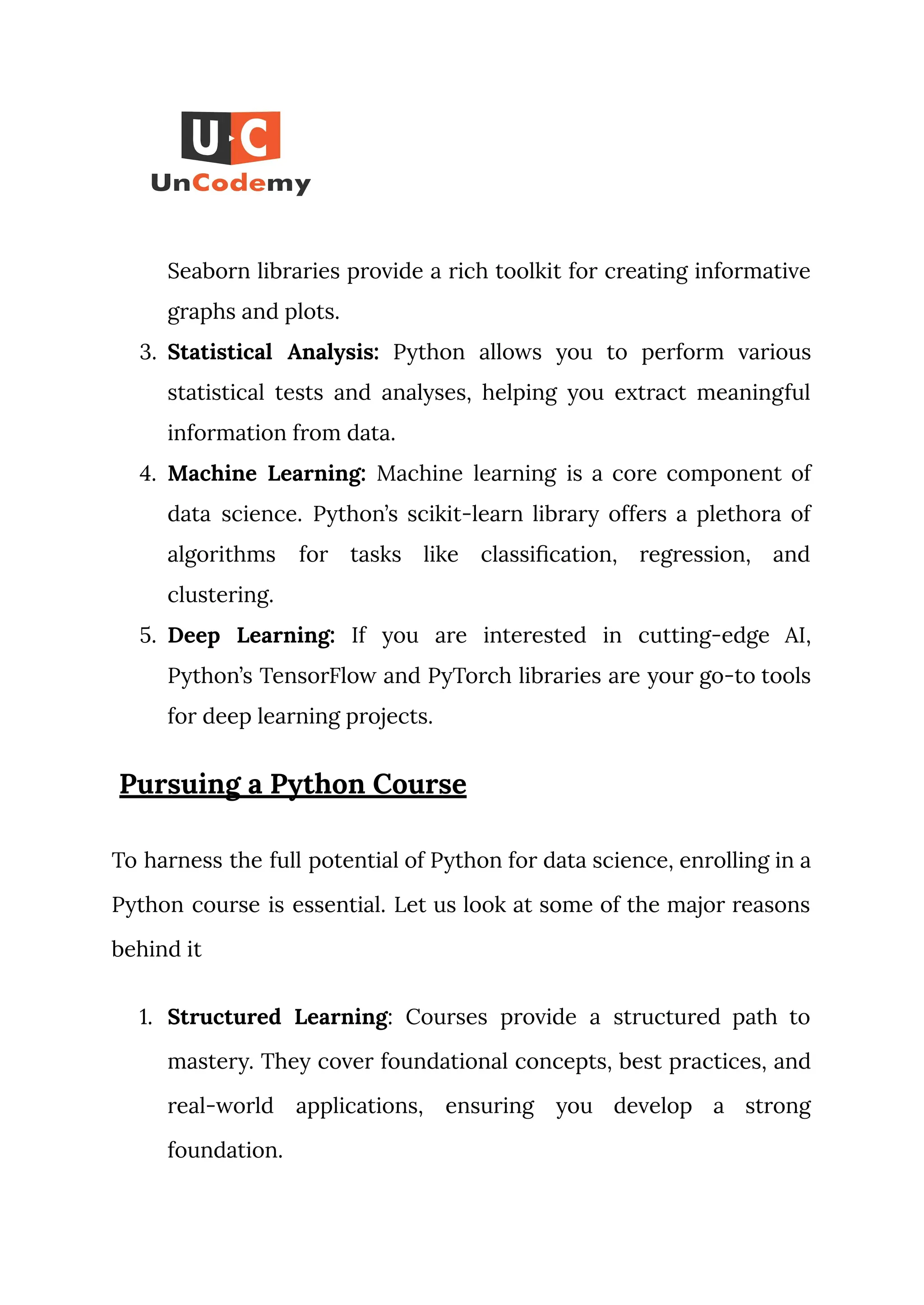 Python for Data Science: A Comprehensive Guide | PDF