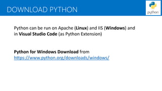 Python for dummies | PPTX