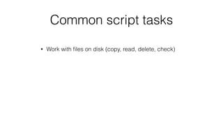 Python for Mac Admins | PPT