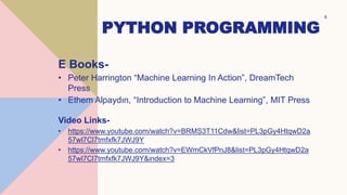 Python for Machine Learning(MatPlotLib).pptx | Computing | Technology ...