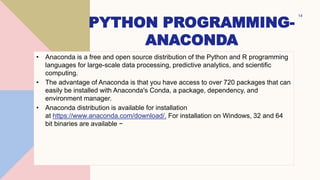 Python for ML.pptx | Free Download