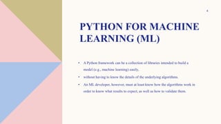 Python for ML.pptx | Free Download