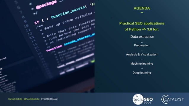 Python for SEO | PPTX