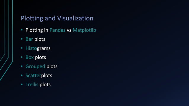 Python for statistical analysis | PPT