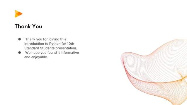 Python Programming Introduction For Students | PPTX