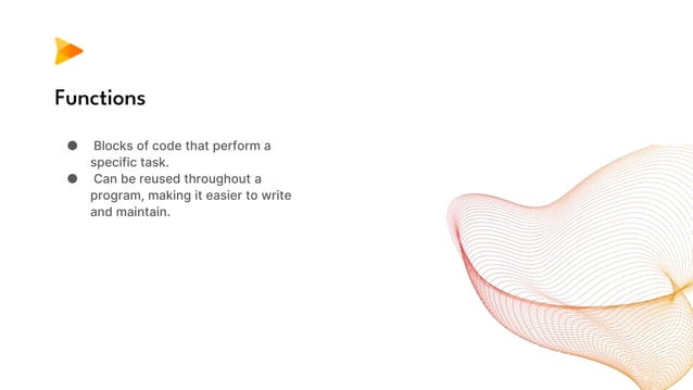 Python Programming Introduction For Students | PPTX