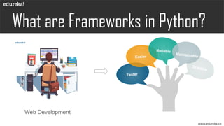 Top 5 Frameworks In Python | Django, Web2Py, Flask, Bottle, CherryPy ...