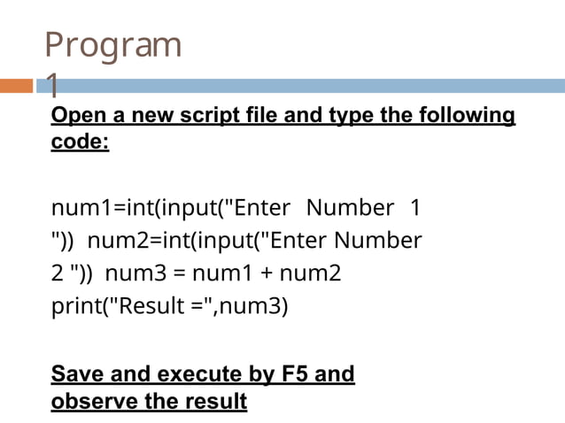 python fudmentalsYYour score increaseases | PPT