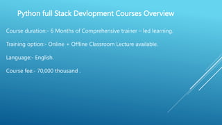 python full stack developer vision academy.pptx