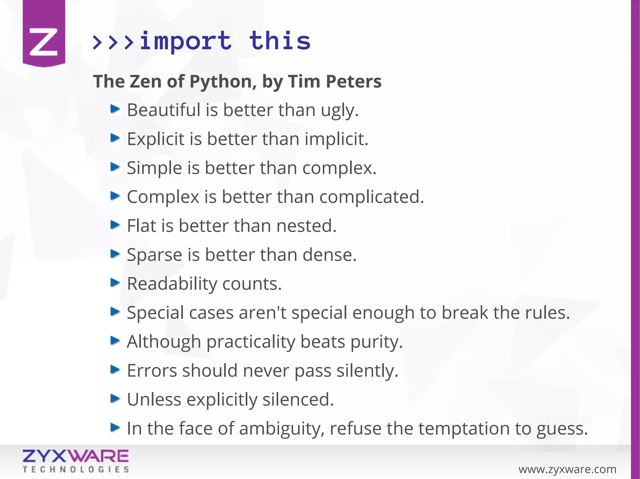 I Love Python Ppt 
