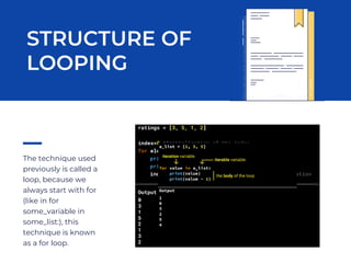 Python Function and Looping | PPT