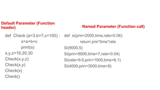 Python functions | PPT