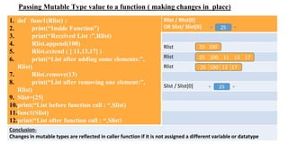 Python functions | PPT