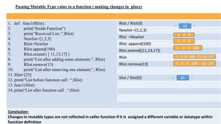 Python functions | PPT