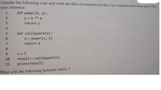 Python functions | PPT