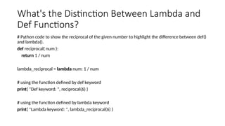 Chapter 2 Python Functions | PPT