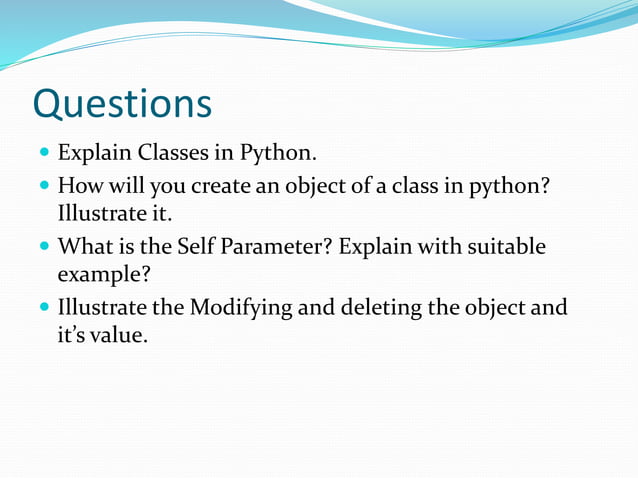 Python Classes And Objects Part14 Ppt 6429