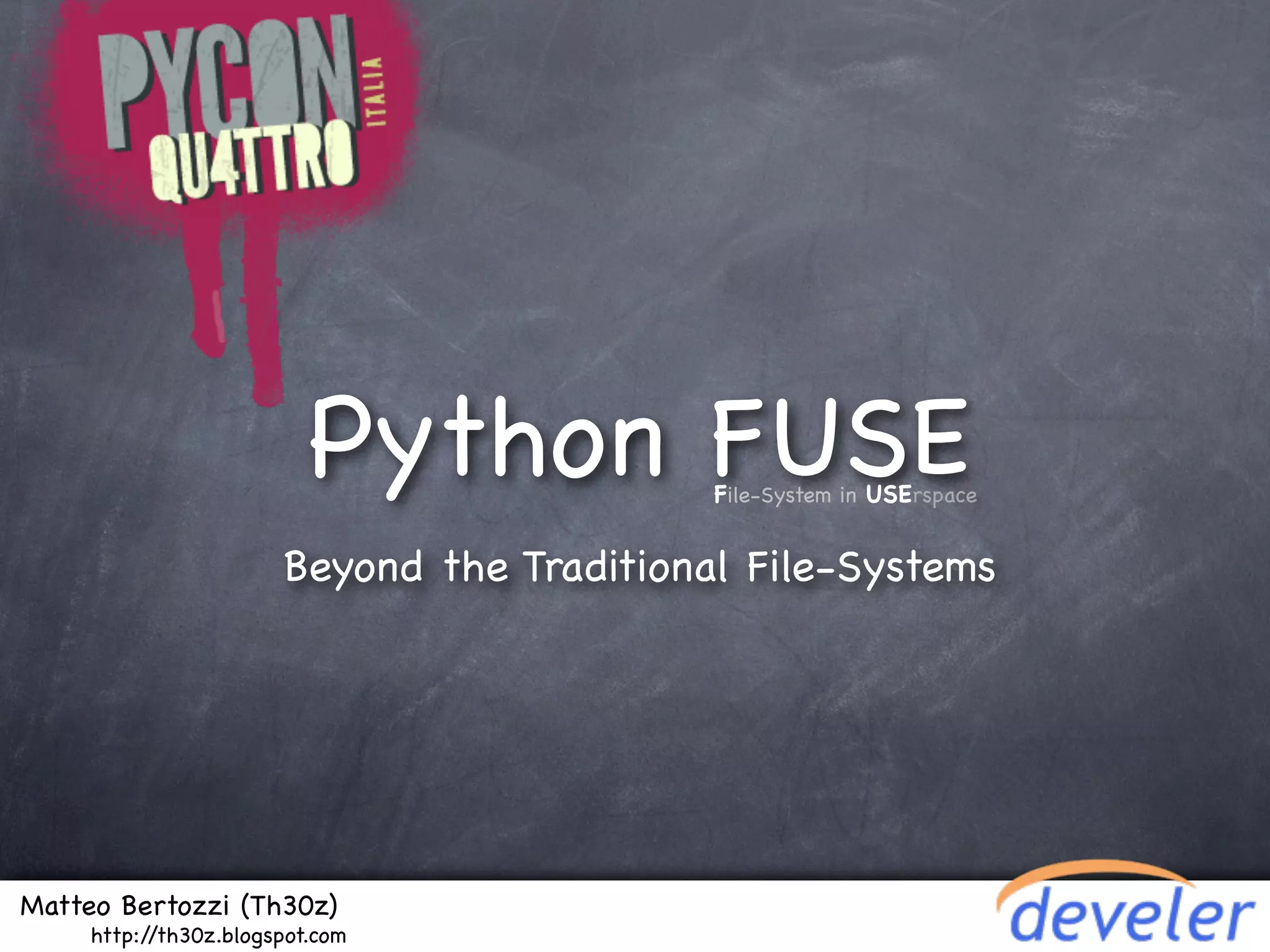 Python Fuse | PDF