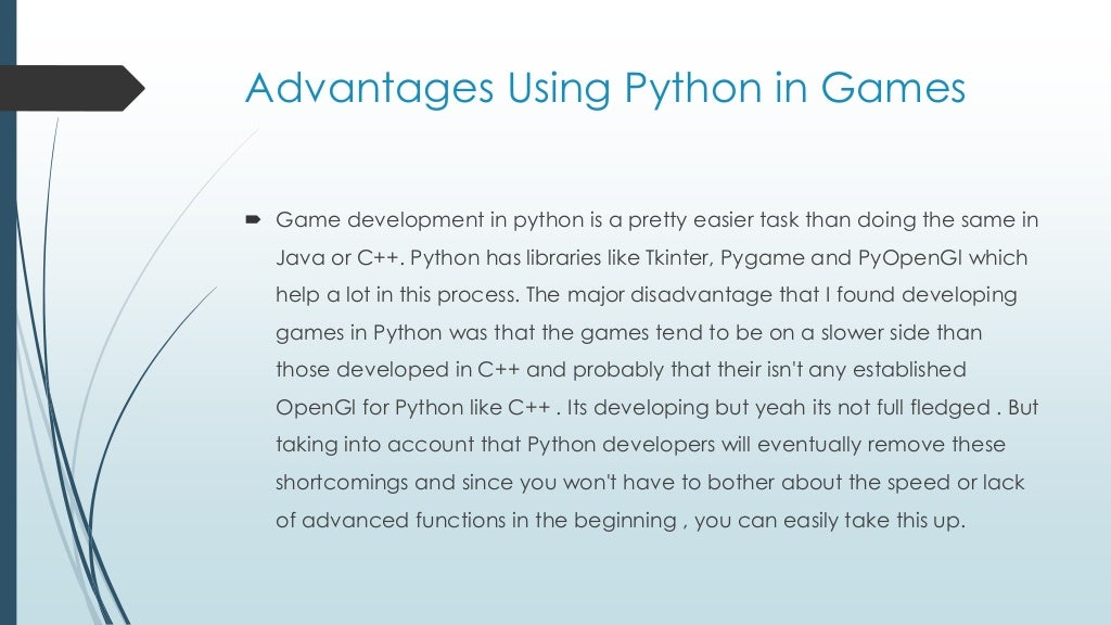 Python games