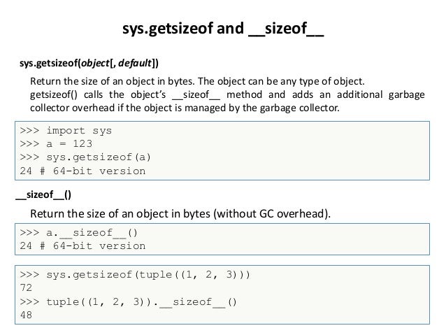 Python Gc