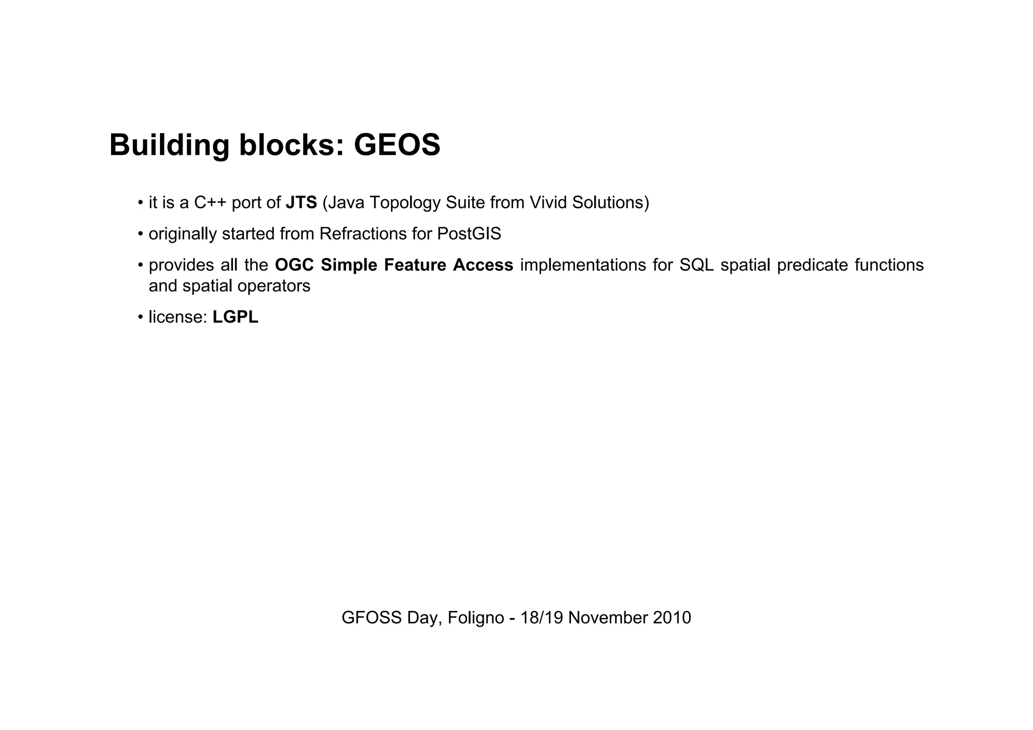 Developing Geospatial software with Python, Part 1 | PPT Developing Geospatial software with Python, Part 1 | PPT