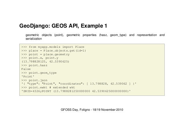 Developing Geospatial Software With Python Part 1