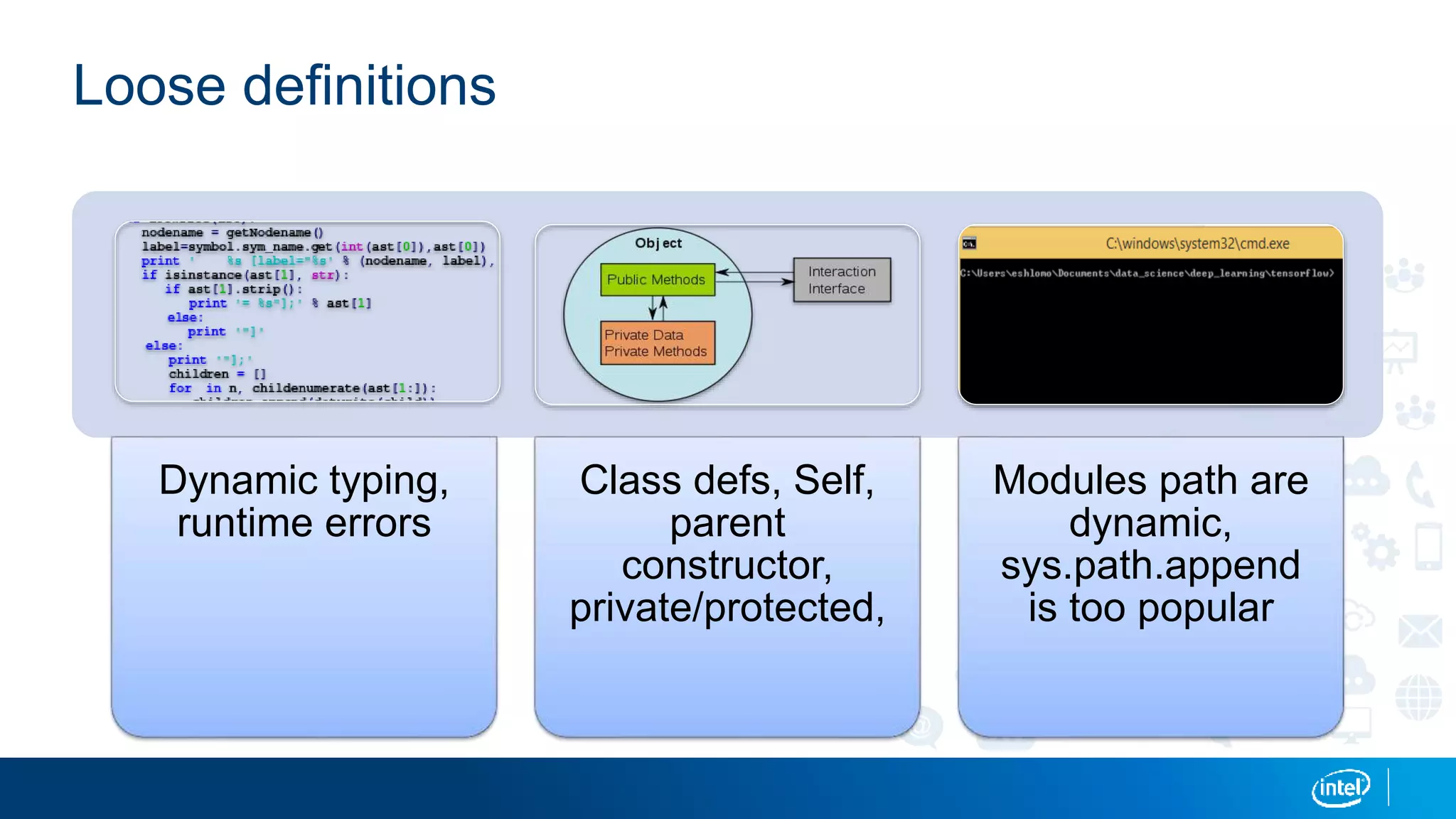 Python - The Good, The Bad and The ugly | PPTX | Programming Languages | Computing