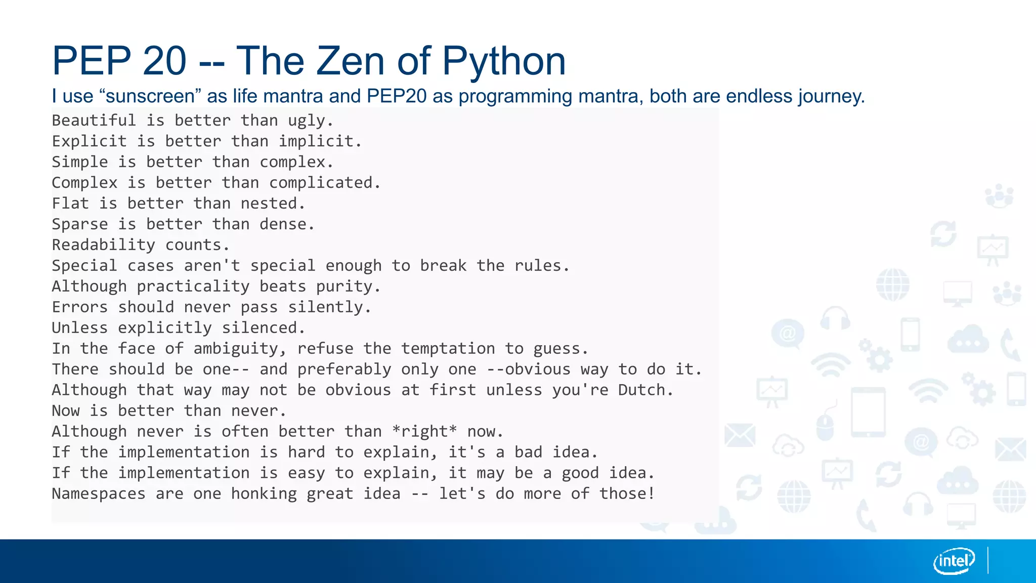 Python - The Good, The Bad and The ugly | PPTX | Programming Languages ...