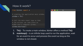Python GUI | PDF | Operating Systems | Computer Software and Applications